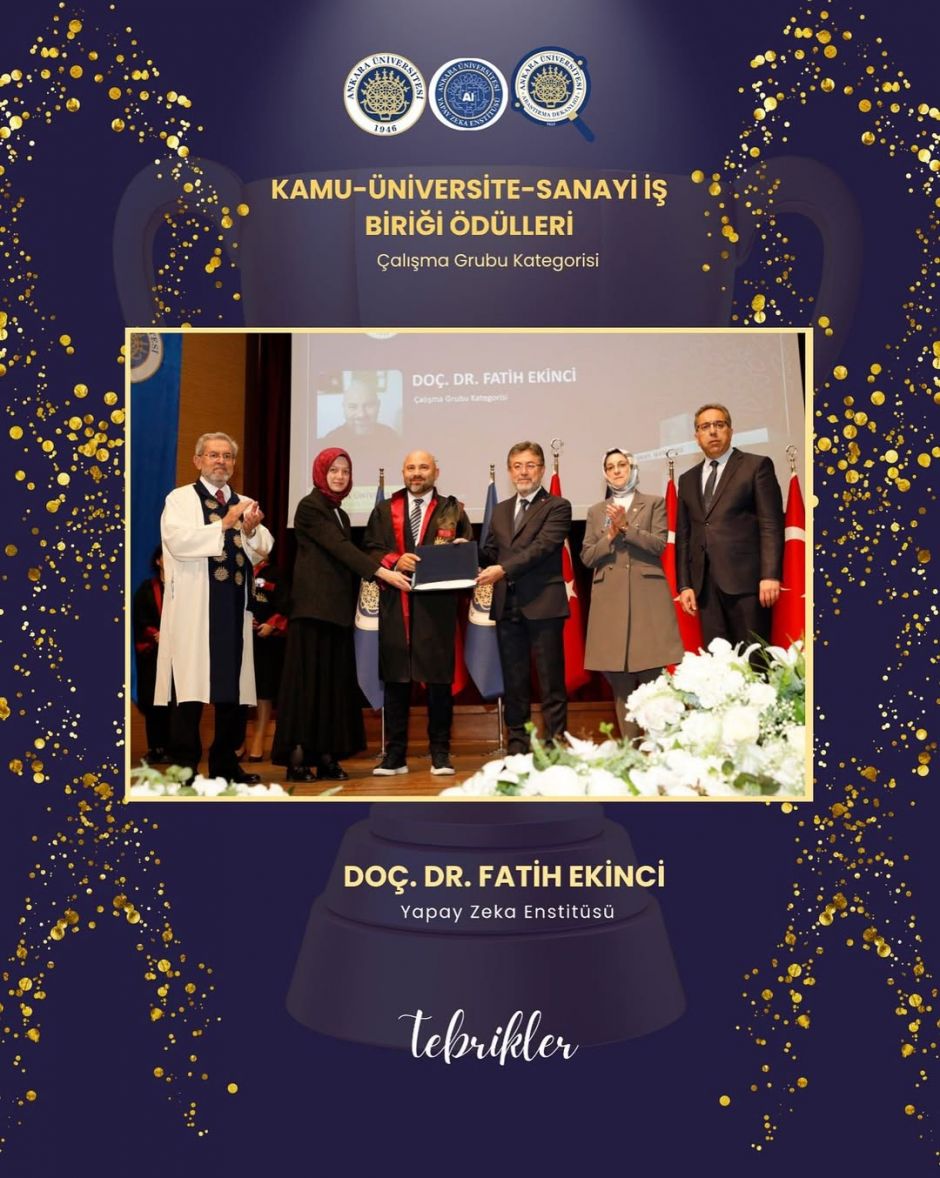 ARDEK 2025 Awards Was Presented at the Ceremony – Araştırma Dekanlığı